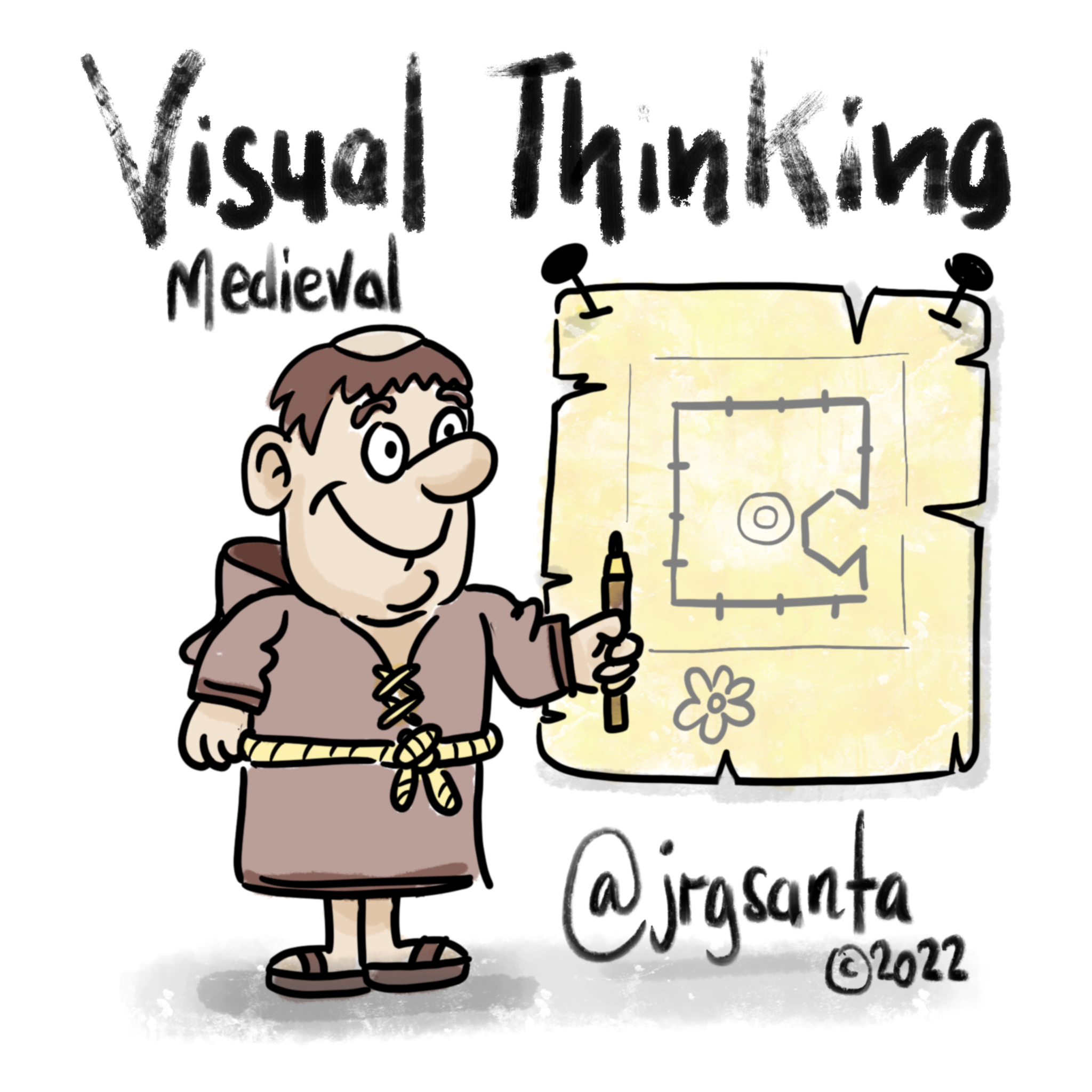 Visual Thinking Medieval | Don't Give up!